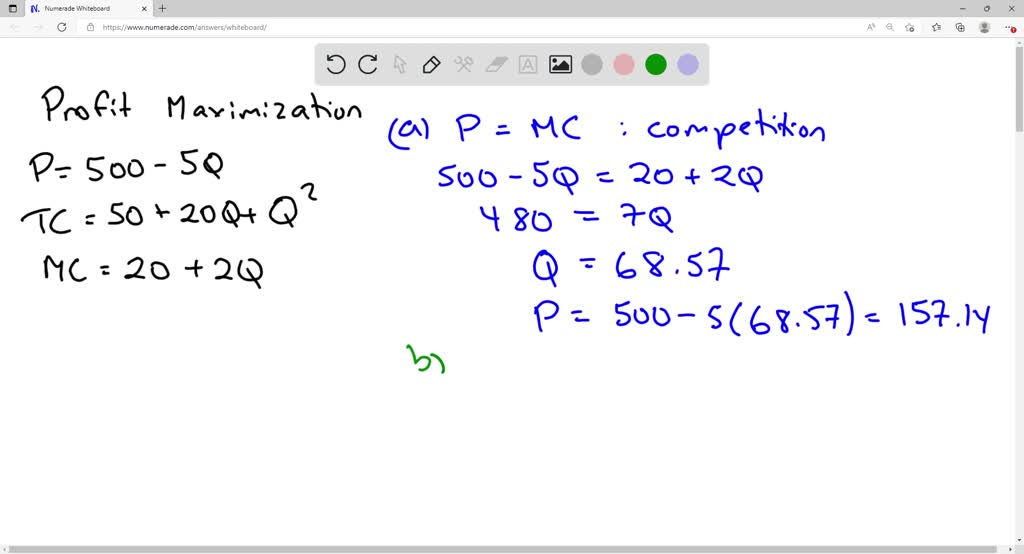 SOLVED: Suppose a monopoly firm has a demand curve given by P = 100 - Q ...