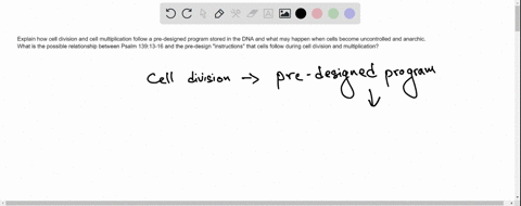 Explain how cell division and cell multiplication follow a...
