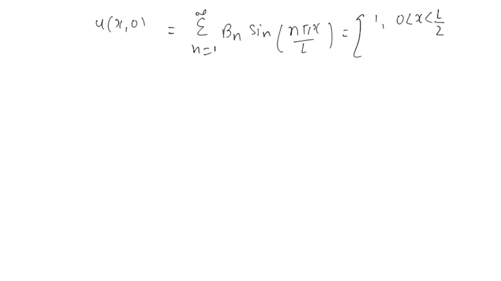 SOLVED: In Problem solve the heat equation subject to the given ...