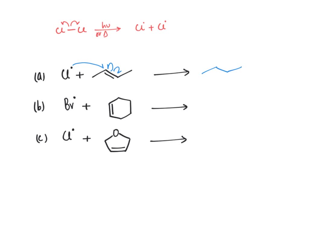 SOLVED: 9. Use curved arrows to show the flow of electrons, and draw ...