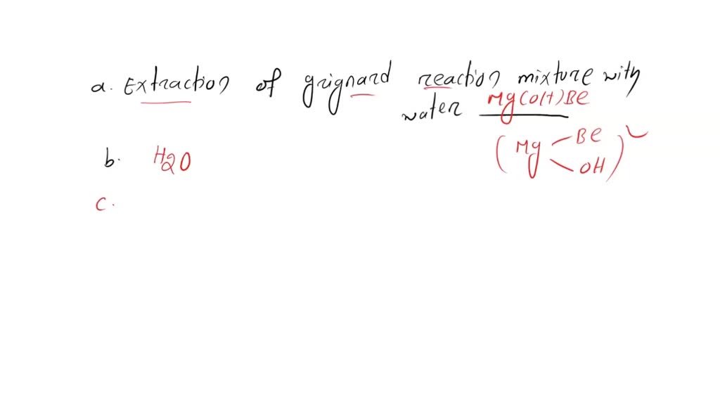 SOLVED: 'Extraction In organic extractions, three types of separations ...