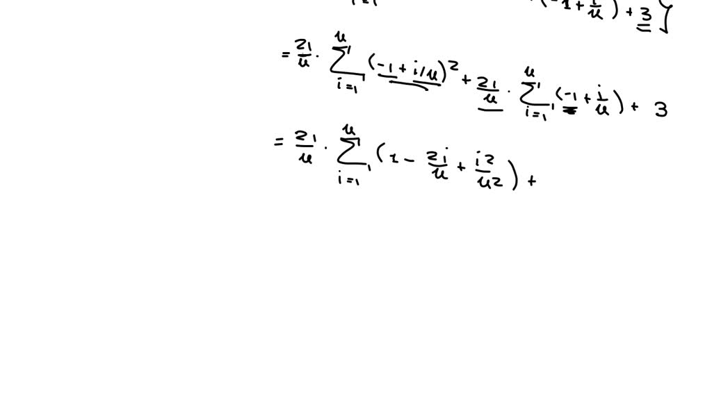 SOLVED: For the function given below, find a formula for the Riemann sum obtained by dividing ...