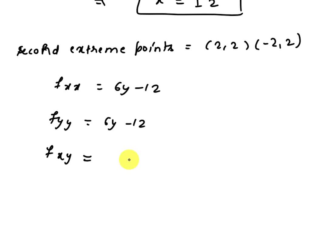 Solved Find The Local Maximum And Minimum Values And Saddle Points Of The Function If You 0858