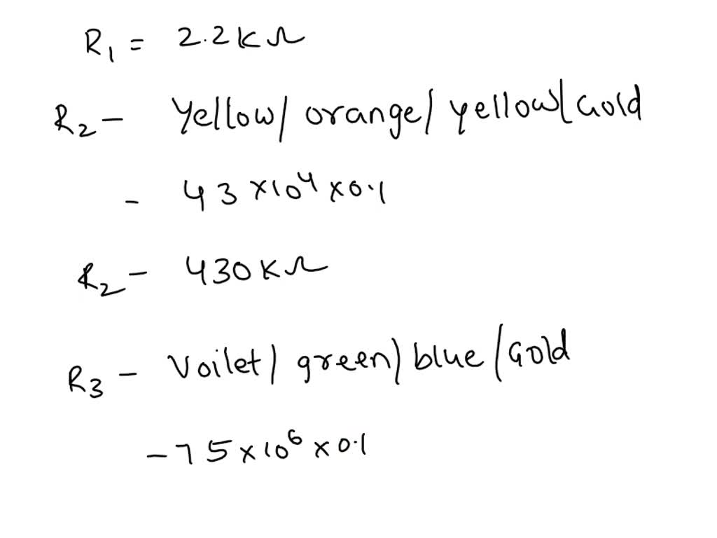 VIDEO solution: Texts: Question 3: Consider the following series resistor circuit. a/ Calculate ...