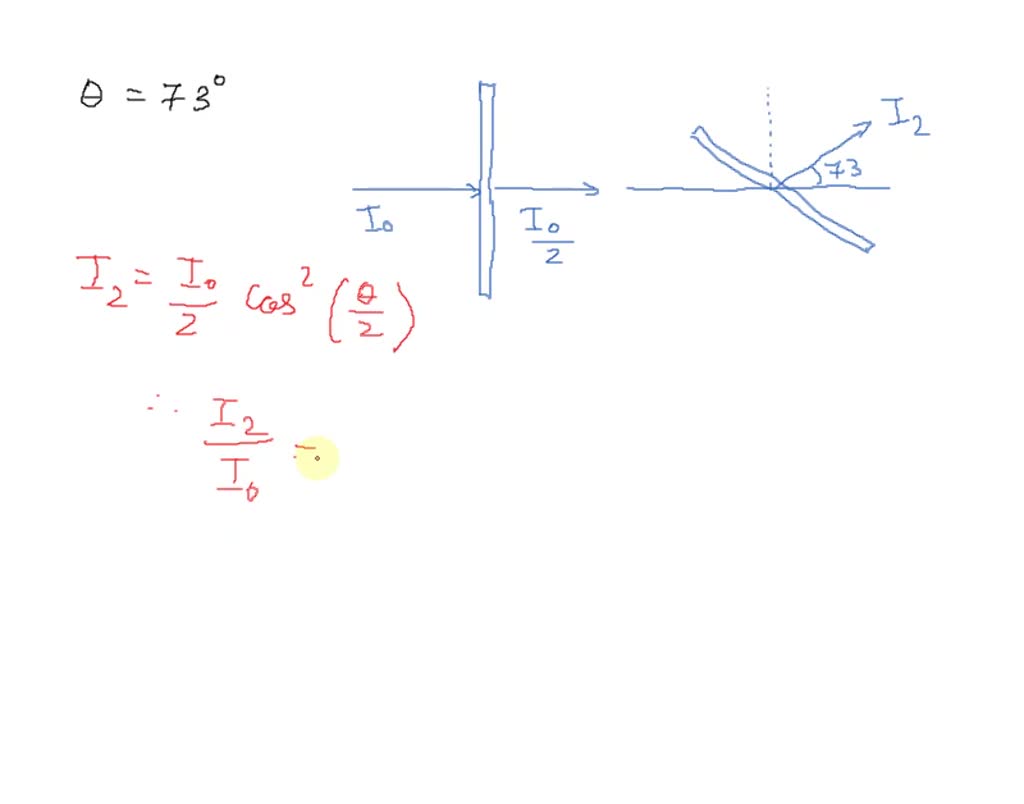 SOLVED: 10. A polarized light is sent through two polarizers The first ...