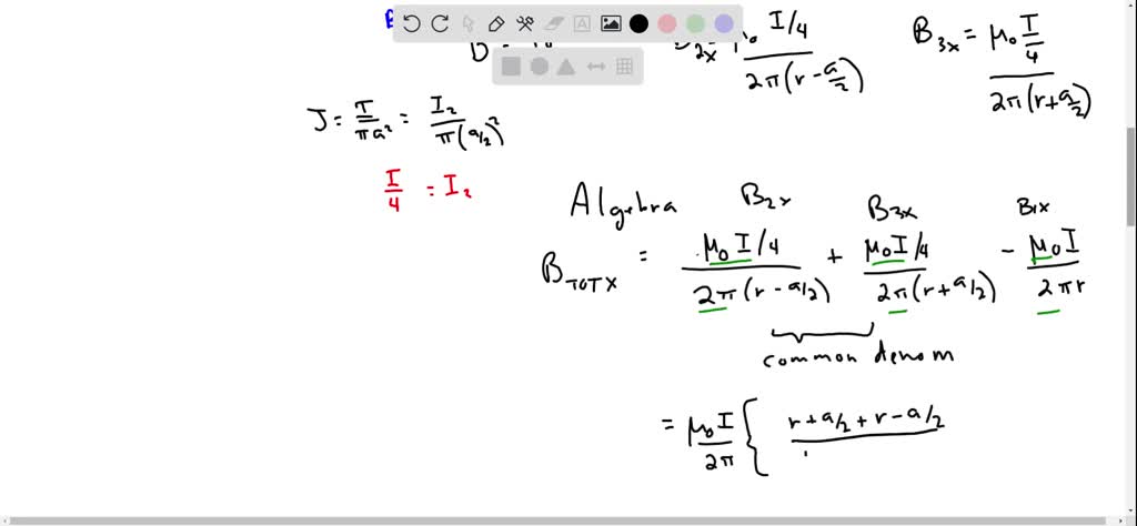 SOLVED: A long cylindrical conductor of radius a has two cylindrical ...