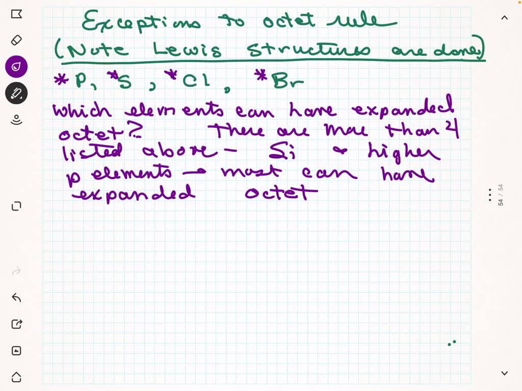 SOLVED: The most common exceptions to the octet rule are compounds or ions with central atoms ...