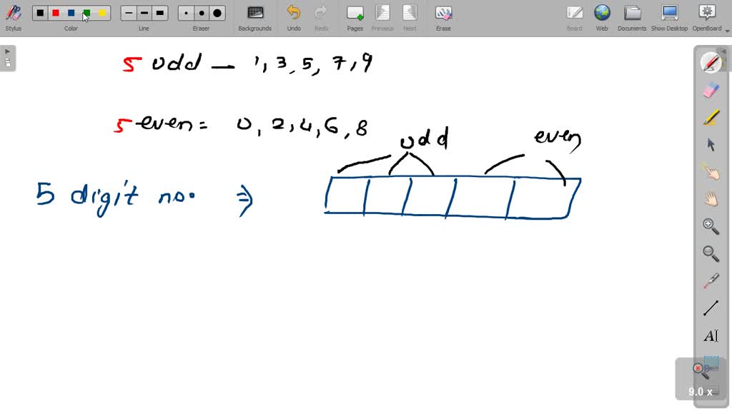 You need to have a password with 5 letters followed by 3 odd digits ...