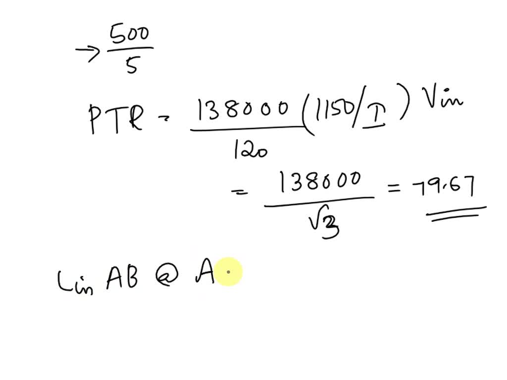 SOLVED: 6.4 Repeat problem 6.2 for a permissive overreaching transfer trip scheme. 6.2 Relay Ra ...