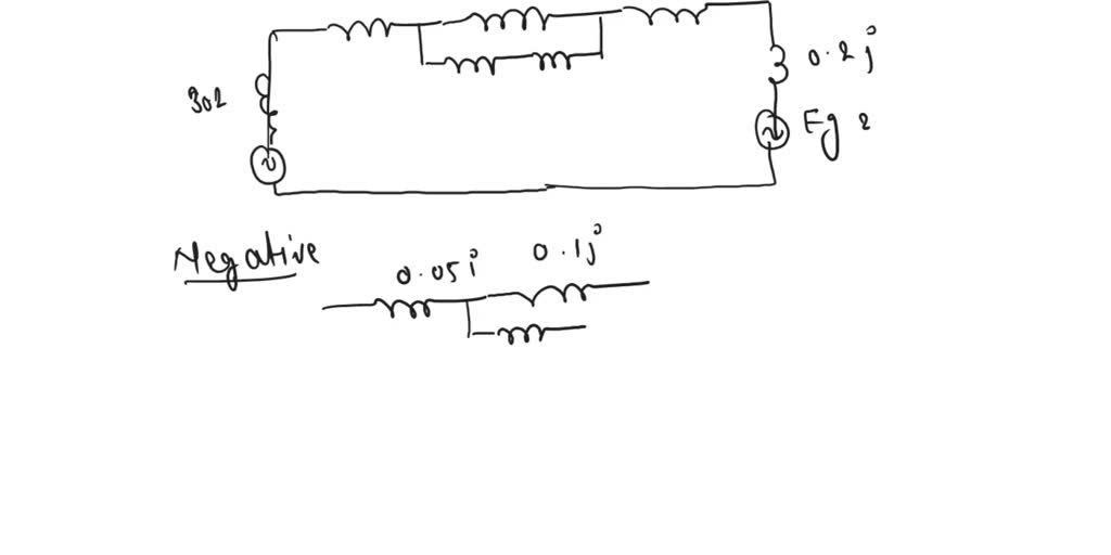 SOLVED: For the power system given below: (a) Draw the positive, negative, and zero-sequence ...