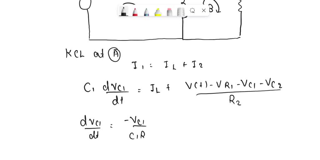Solved Q1 Obtain The State Space Representation Of The Electrical