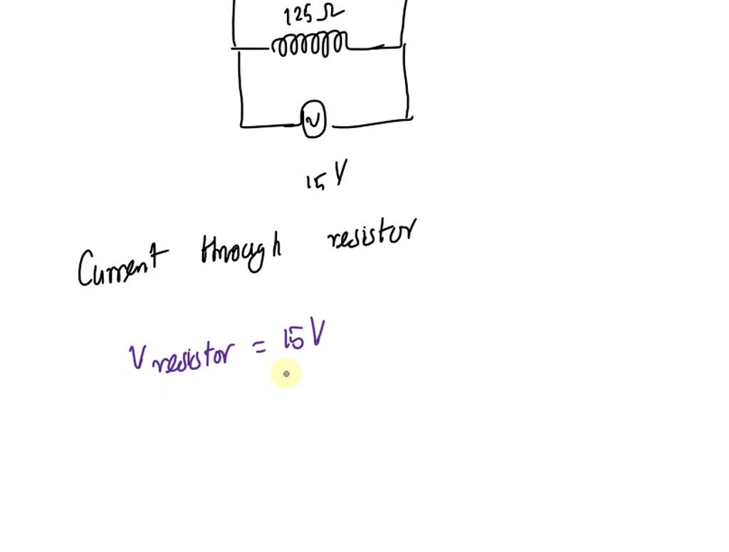SOLVED: A 470Ω resistor and a coil with 125Ω inductive reactance are in ...