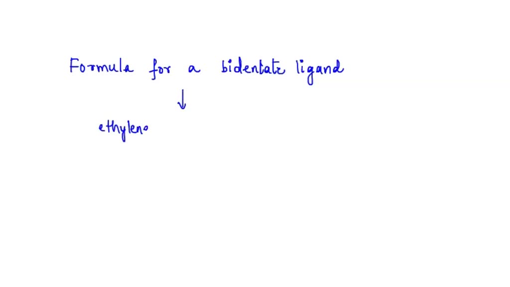 SOLVED: The ethylenediamine (en) ligand has the formula H2N-CH2-CH2-NH2 ...