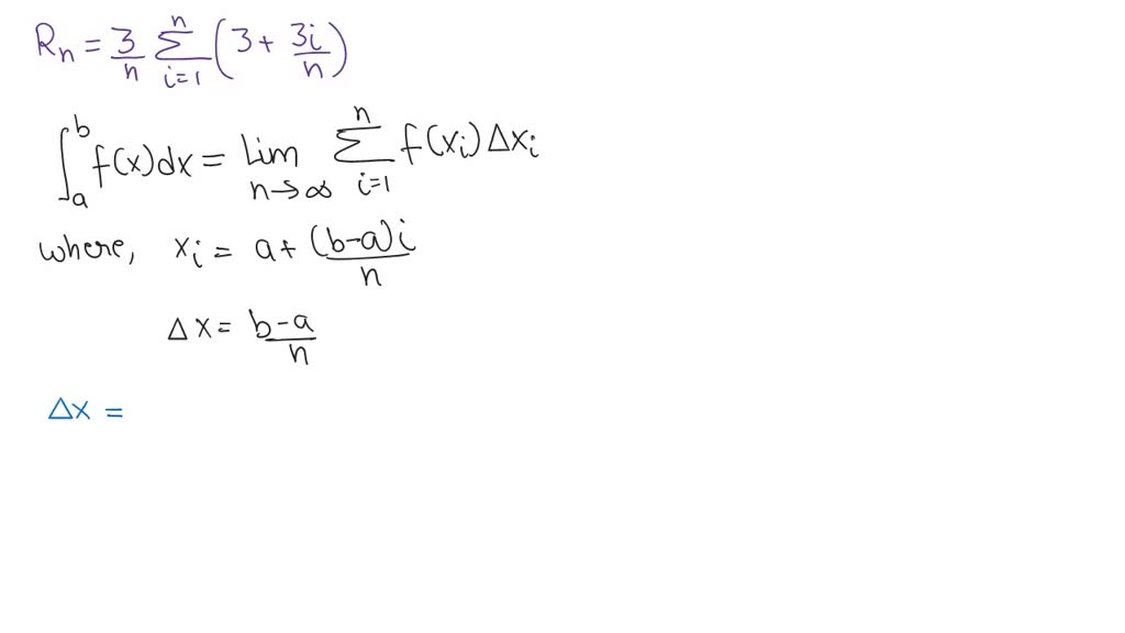 SOLVED: In the following exercises, given Ln or Rn as indicated ...