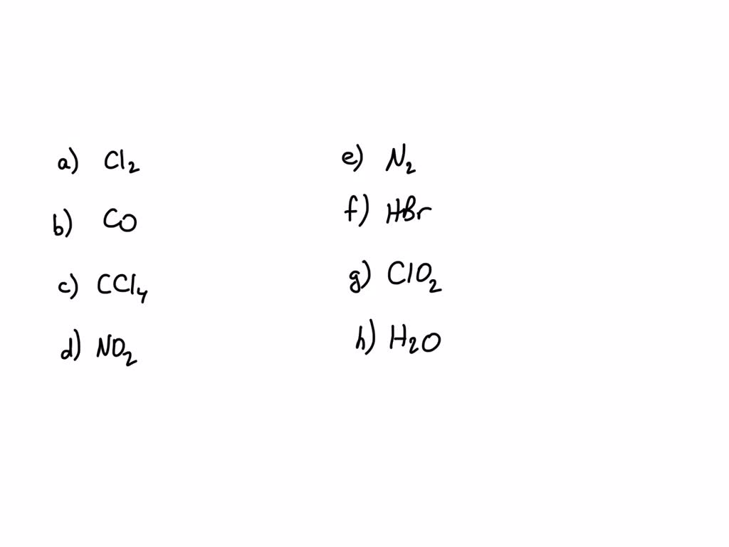 SOLVED: CHEMICAL FOUNDATIONS - NOMENCLATURE Diatomic Elements Circle ...