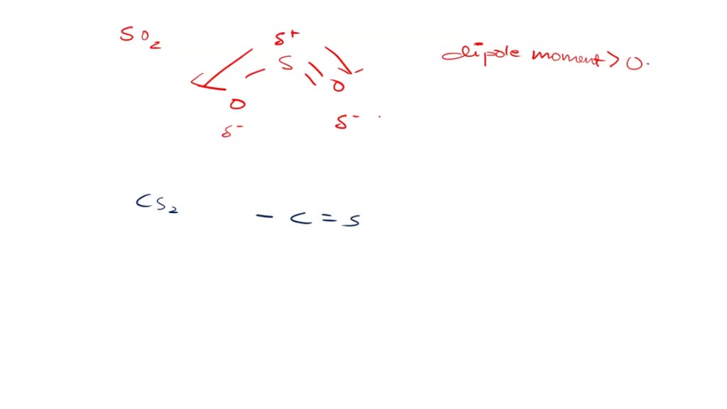 SOLVED: Question 9 Which of the following has the zero dipole moment? A ...