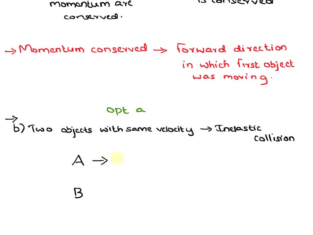 SOLVED: If you have an object hitting a stationary object of equal mass ...