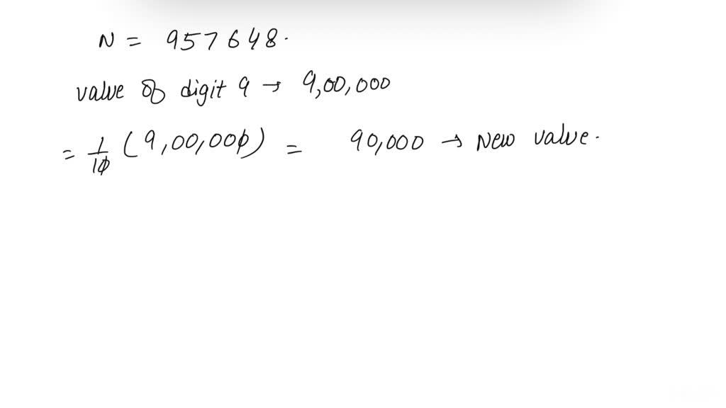SOLVED: How can you rearrange two digits in the number 957,648 so that ...