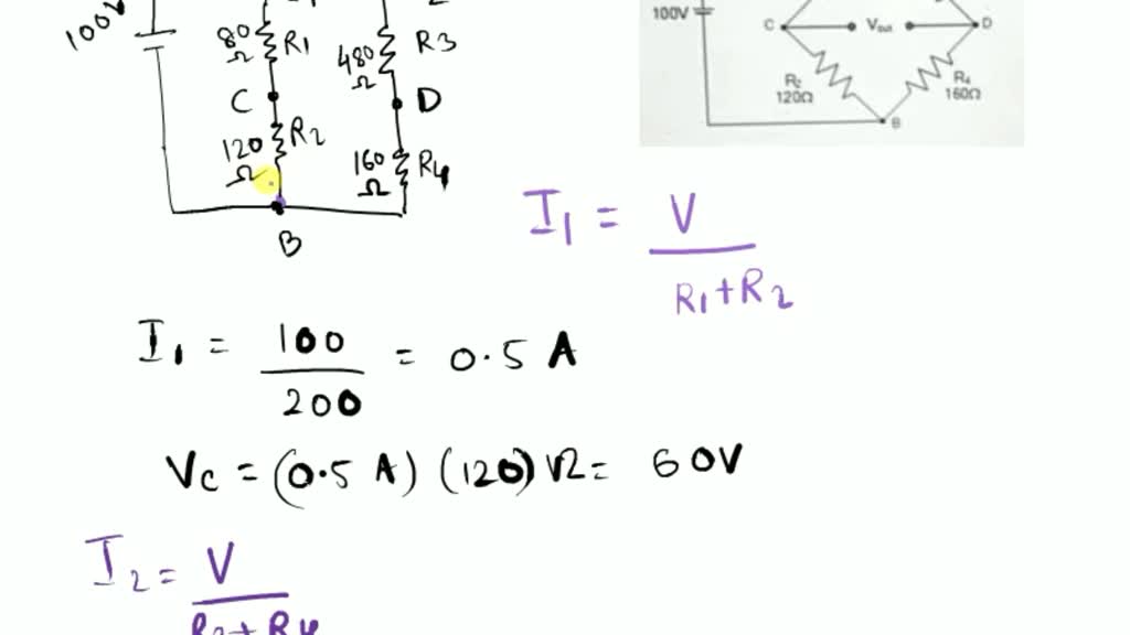 SOLVED: Task 2-Calculating by Hand the Voltage Output of a Wheatstone ... SOLVED: Task 2-Calculating by Hand the Voltage Output of a Wheatstone ...