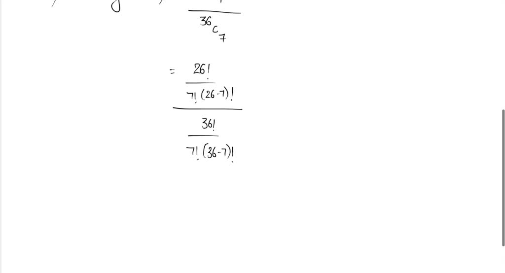SOLVED: A 7-character password is created using digits (0-9) and lowercase letters (a-z). (a) If ...