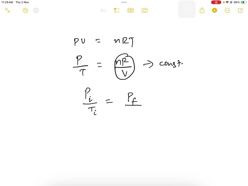 SOLVED: Calculate the final temperature, in degrees Celsius, ∘C, for each of the following, if V ...