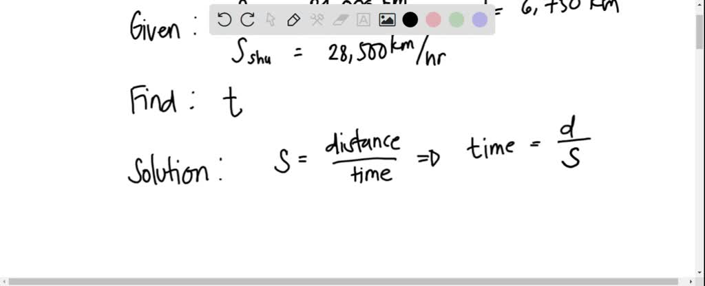 SOLVED: A space shuttle is launched to altitude of 500m above the ...