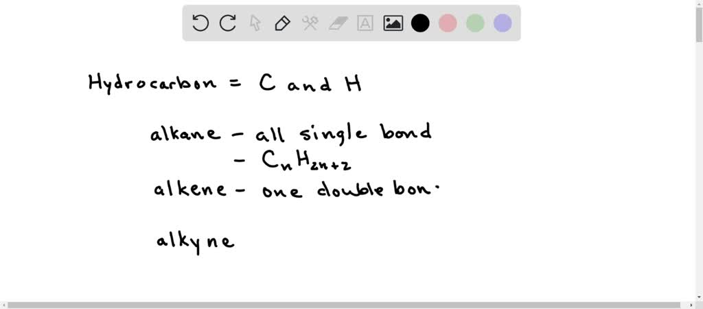 SOLVED: What is the correct formula for an alkyne that has 9 carbons ...