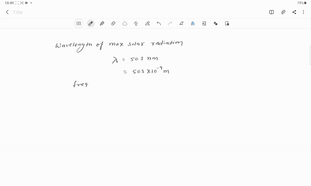 SOLVED Calculate The Frequency Of Wavelength Of Electromagnetic