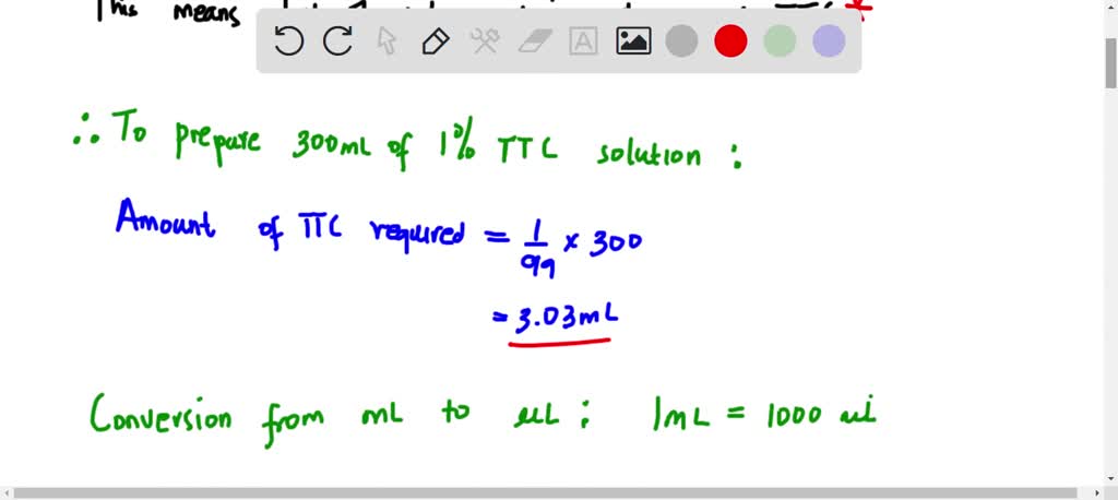 SOLVED: TTC is a chemical indicator in culture media used for ...