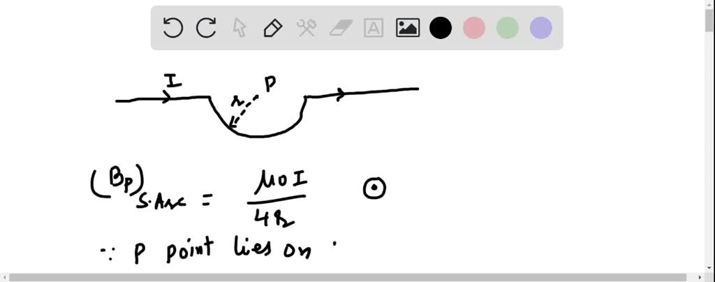 Calculate the magnetic field (magnitude and direction) at point O due ...