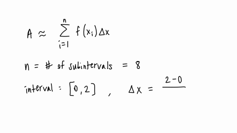 find an approximation of the area of the region r under the graph of f by computing the riemann ...