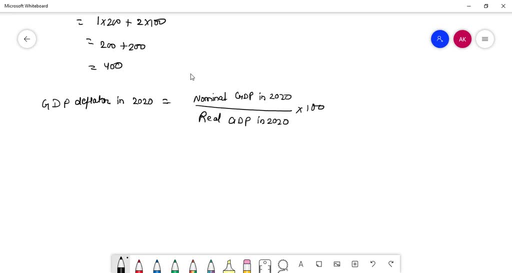 The following table shows some data for an economy that produces only two goods: milk and honey ...