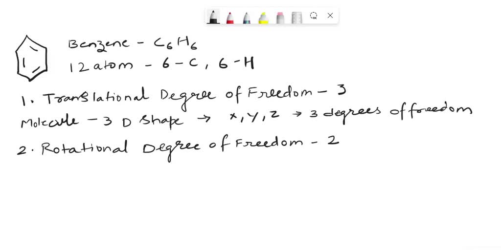 Solved Determine The Number Of Translational Rotational And