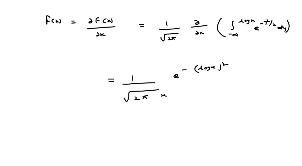 The strength X of a certain material is such that its distribution is ...