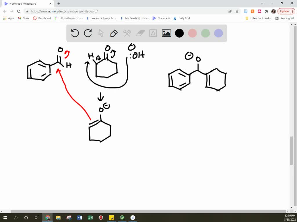 SOLVED: Draw the structure of the major aldol product (prior to ...