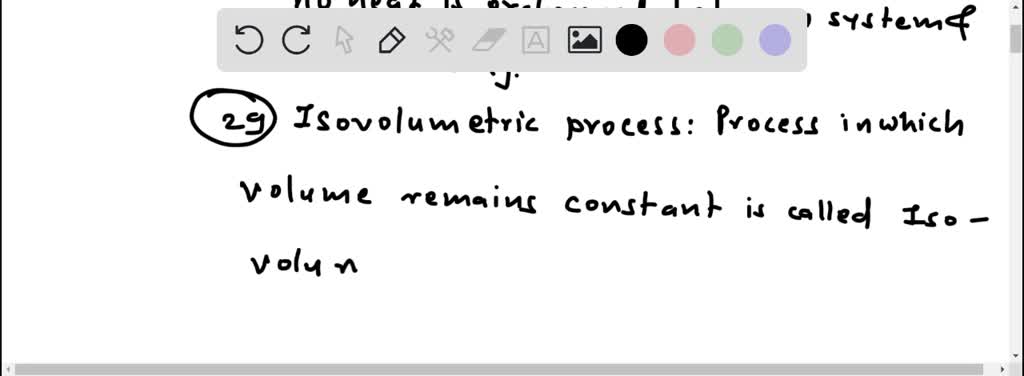 SOLVED: DEFINE with writing AND a diagram: 28) Adiabatic process 29 ...