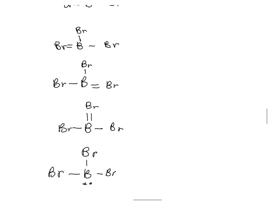 SOLVED: Which of the following is/are the most favored structure(s) for ...