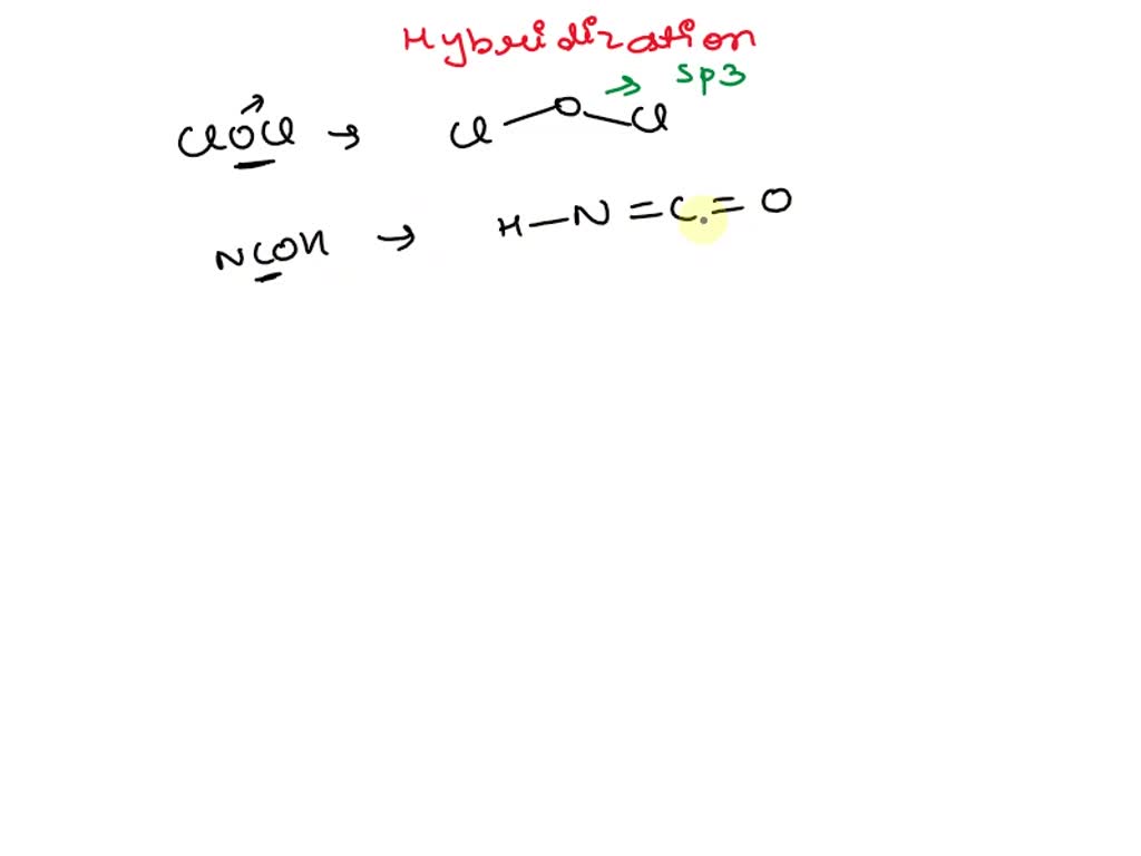 SOLVED: Each of the structures for CIOCl, NCOH, and CINO has atoms ...