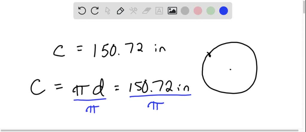 SOLVED: A circle has a circumference of 76.98 inches. What is the radius?