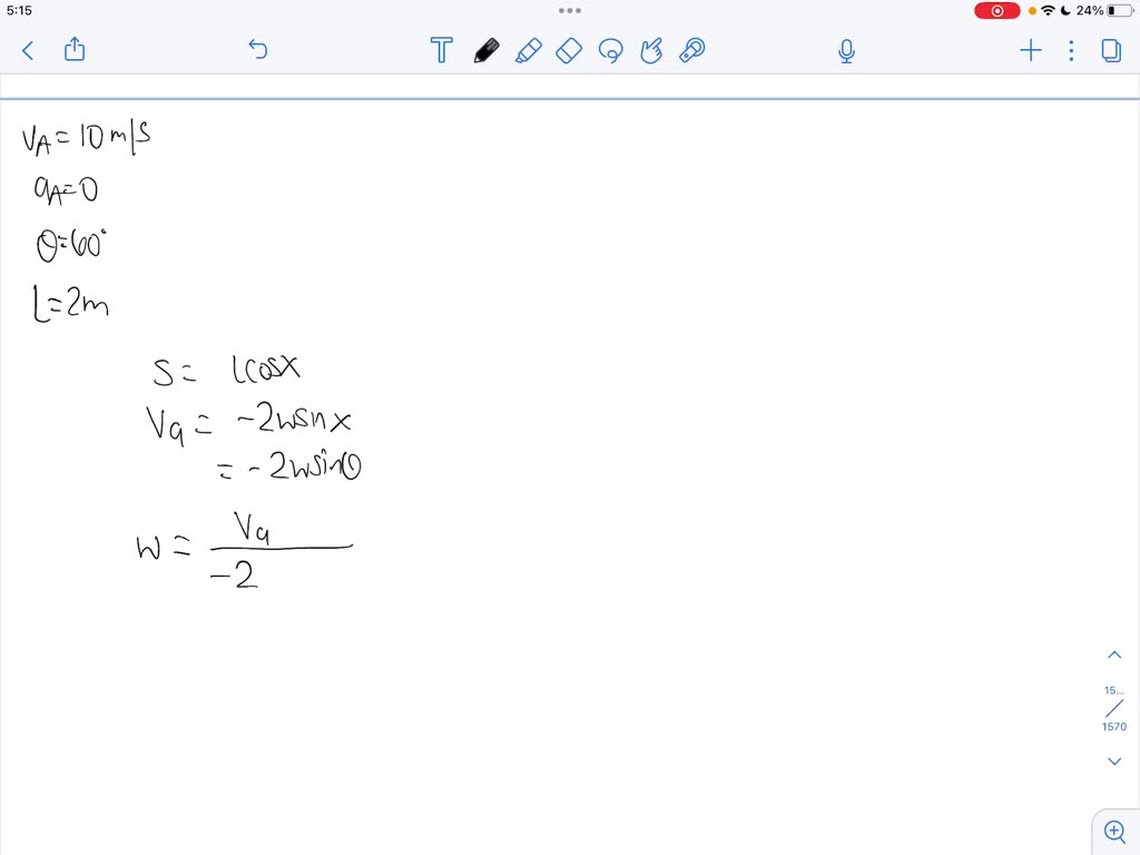 SOLVED: The sliders shown below are confined to move in the horizontal and vertical slots. I1 v ...