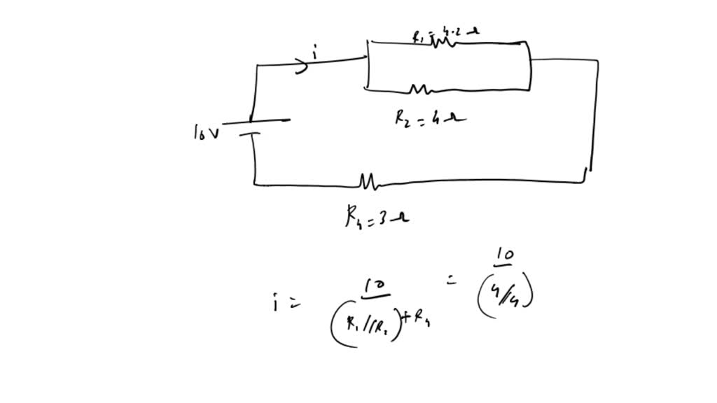 SOLVED: Find the initial current and steady-state current of each ...