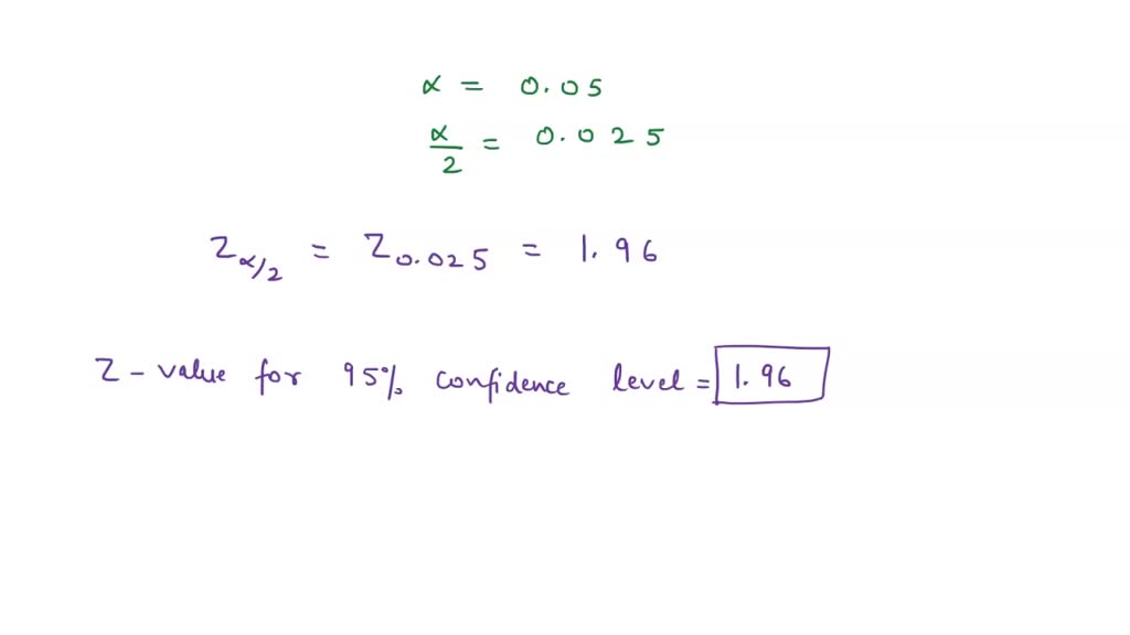 SOLVED 1 Consider A Manufacturer Who Plans To Calculate A 95 