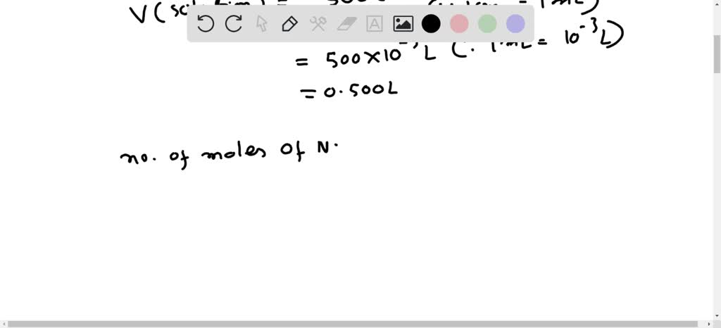 SOLVED: Calculate the molarity of the following: 7.25 g of NaCl in 500 ... SOLVED: Calculate the molarity of the following: 7.25 g of NaCl in 500 ...