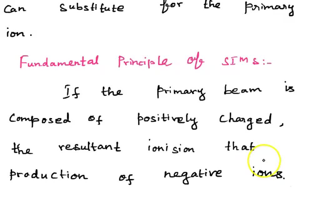 A- Describe, using your own words, the operational scheme of Secondary ...