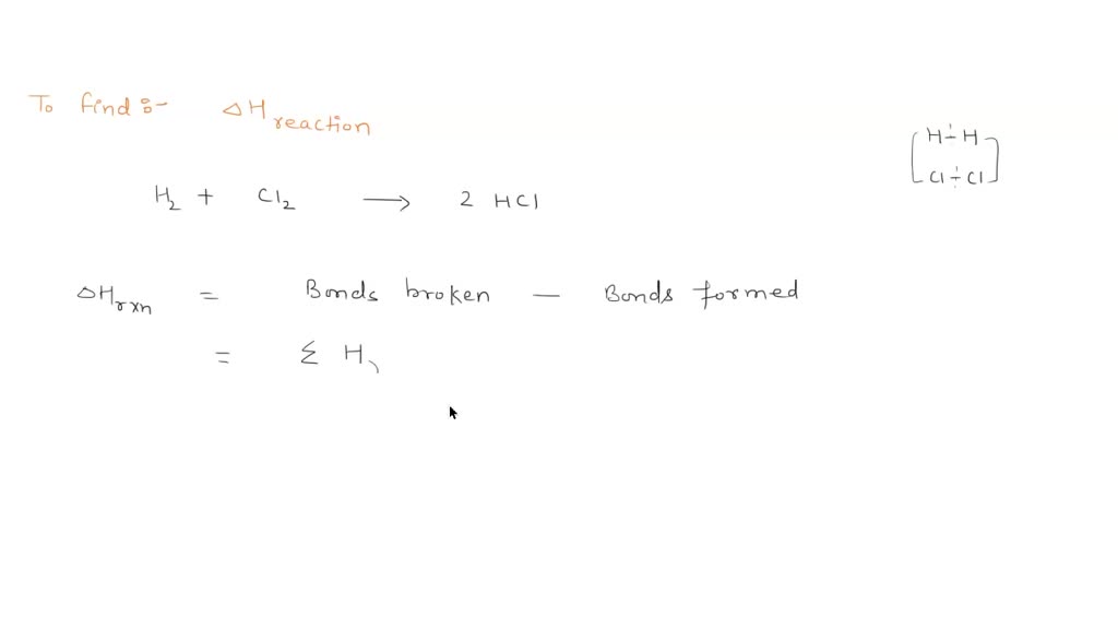 SOLVED: Hydrogen gas, H2 (g), and chlorine gas, Cl2 (g), react to form ...