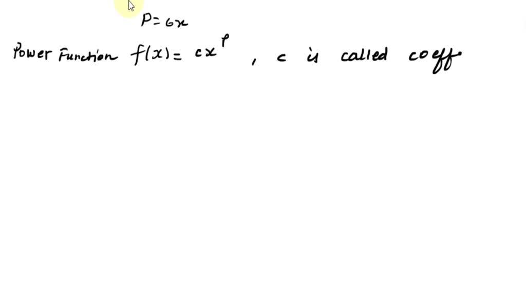 SOLVED: (1 point) Identify the exponent and the coefficient in the ...