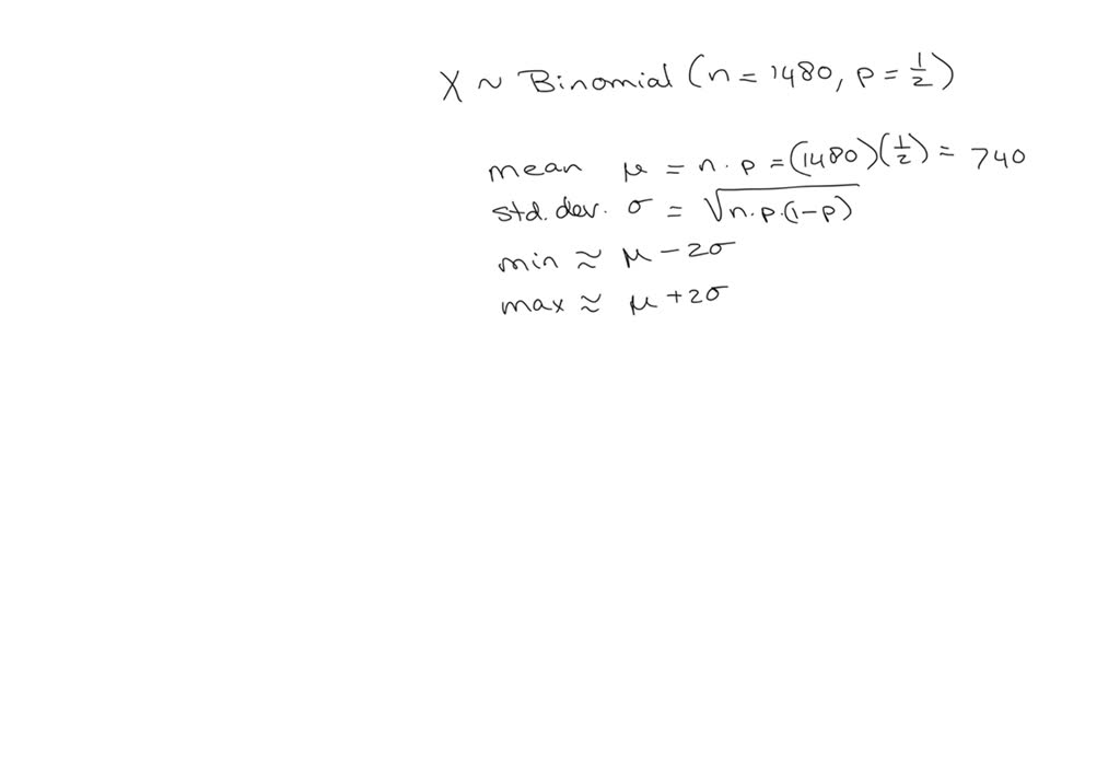 SOLVED: Assume that a procedure yields a binomial distribution with n trials and the probability ...