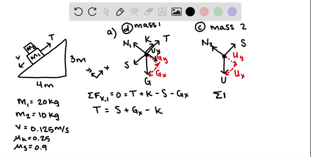 SOLVED: You are lowering two boxes, one on top of the other, down a ...