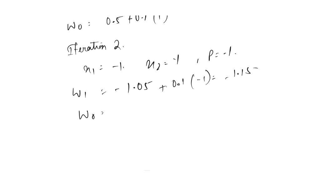 Intelligent Control Systems 1. Perceptron Training (Normal Calculations) The neural network ...