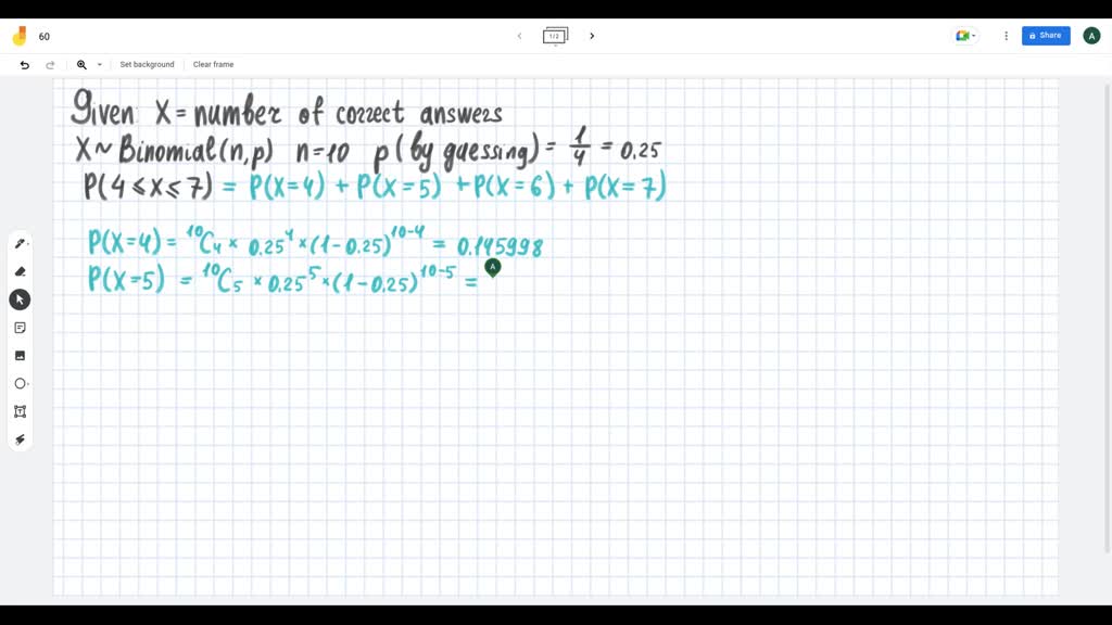 SOLVED: A quiz consists of 10 multiple-choice questions. Each question has 4 possible answers ...